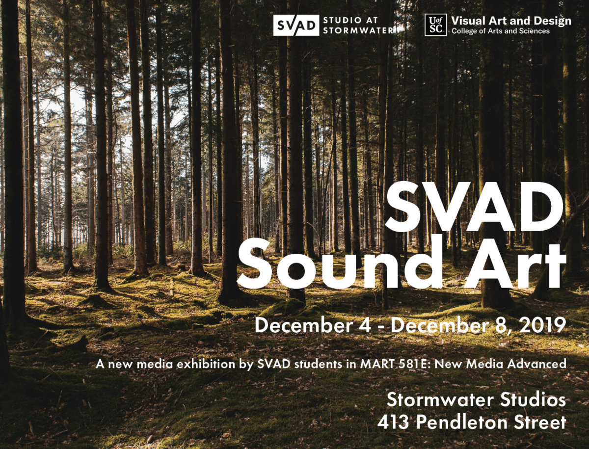SVAD Sound Art – Stormwater Studios